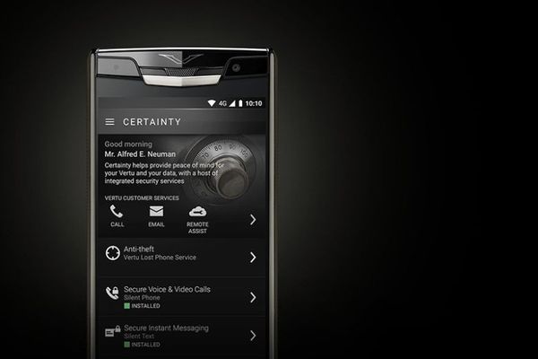 Vertu Certainty: tính năng siêu bảo mật của Vertu chính hãng